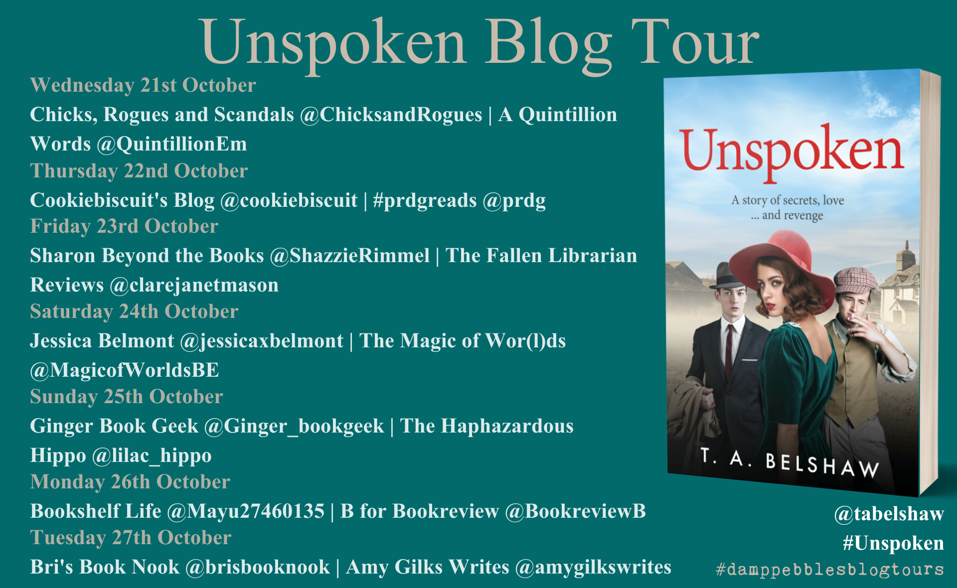 Unspoken – Book Review – A Quintillion Words | Book Reviewer